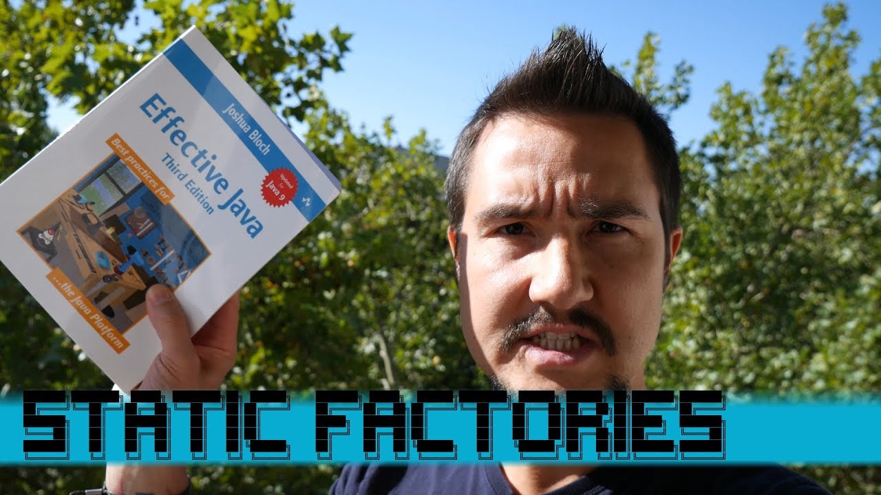 Static Factory Methods - Effective Java, Item 1