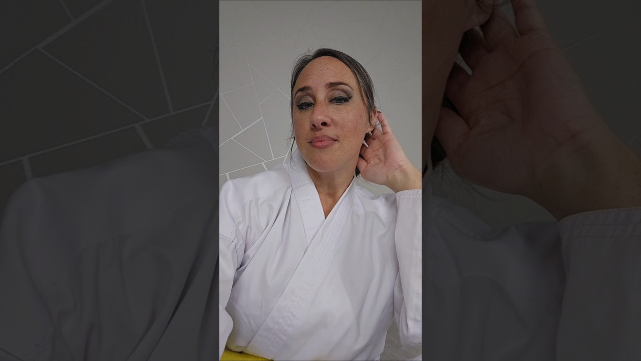 I get paid to do karate (poorly) 😅🤣