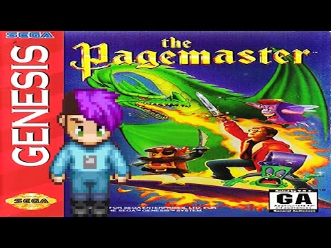 The Pagemaster (Genesis) Video Game Review | BossKnight Films
