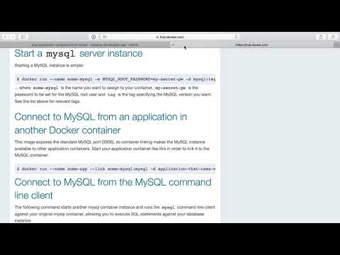 Docker in Development - Docker Hub and Images