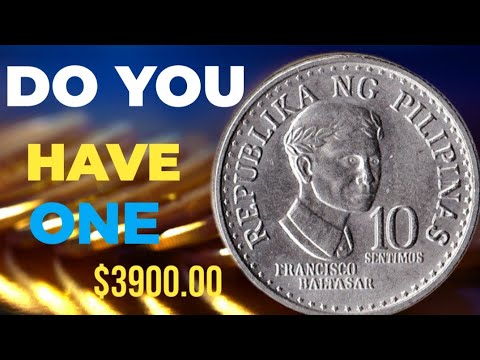 1976 Philippine 10 Sentimo Coin Value & History | Rare Coin from Ang Bagong Lipunan Series Worth