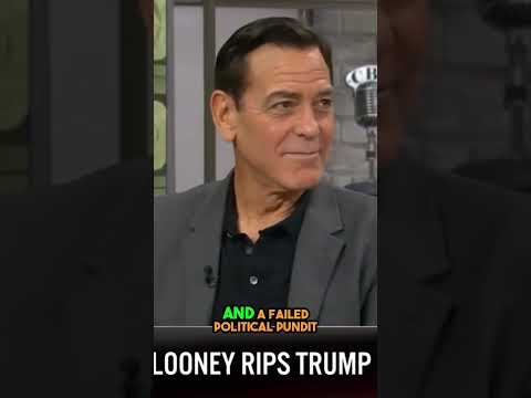 Trump ATTACKS George Clooney: Epic Hollywood Feud!