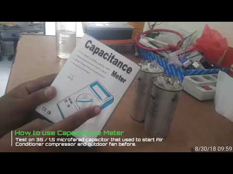 Capacitance Meter test