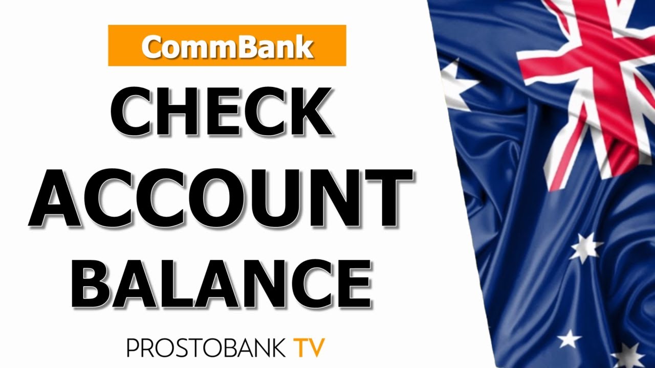 Account balance in Commonwealth Bank: how to check