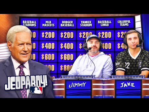 Answering REAL MLB Jeopardy questions from Alex Trebek!
