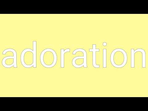 Adoration Definition & Meaning