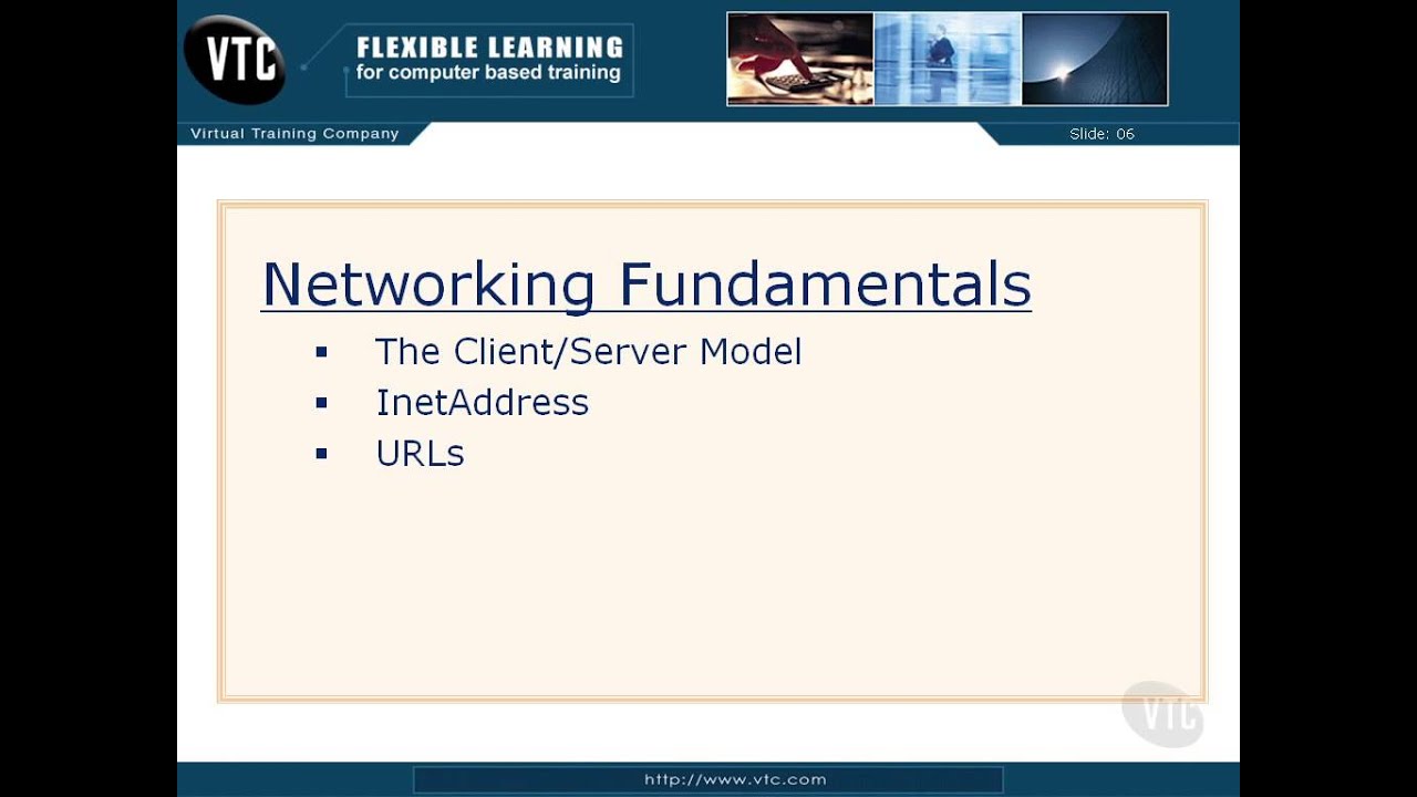 VTC Player   Advanced Java Programming Java SE 7, Networking Fundamentals