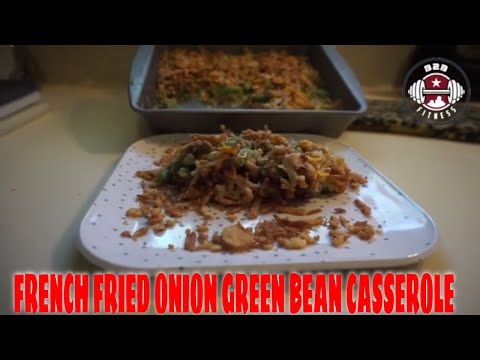 french fried onion green bean casserole