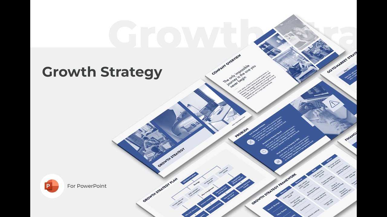 Growth Strategy PowerPoint Presentation Template | Etsy | Envato Elements | Creative Market