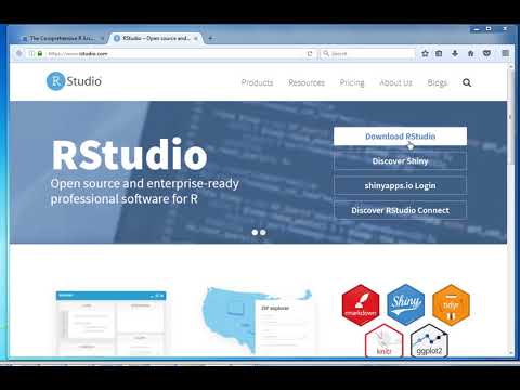Download and Install R and R Studio