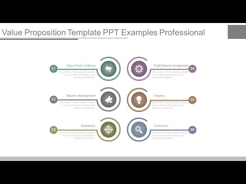 Value Proposition Template Ppt Examples Professional