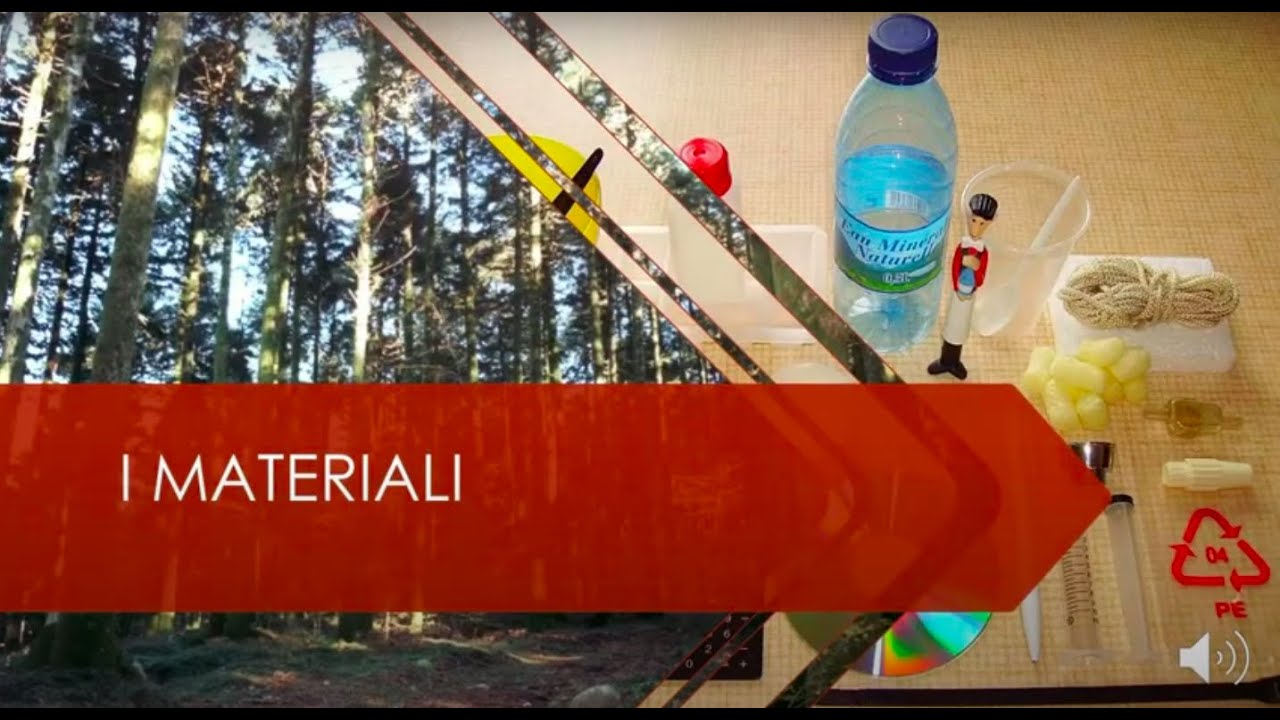 I MATERIALI NATURALI E ARTIFICIALI