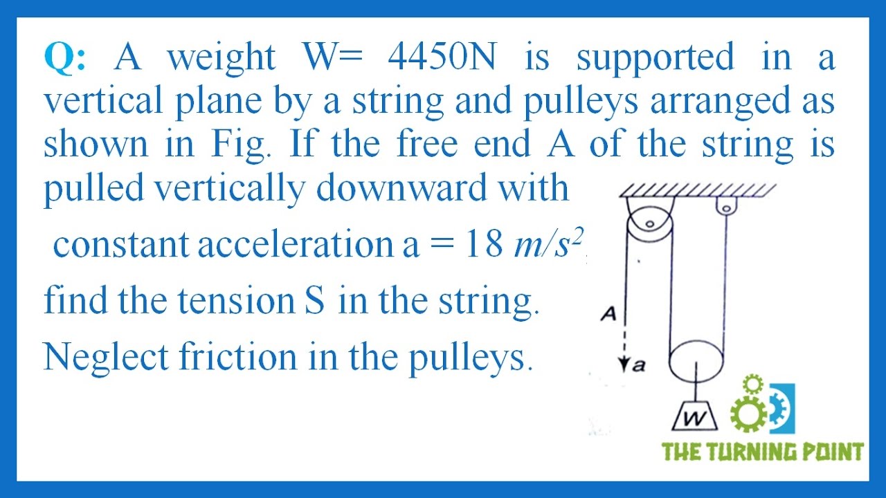 Dynamics Problem 9