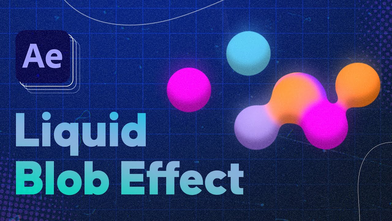 Liquid Blob Animation in After Effects | Animation Tutorial