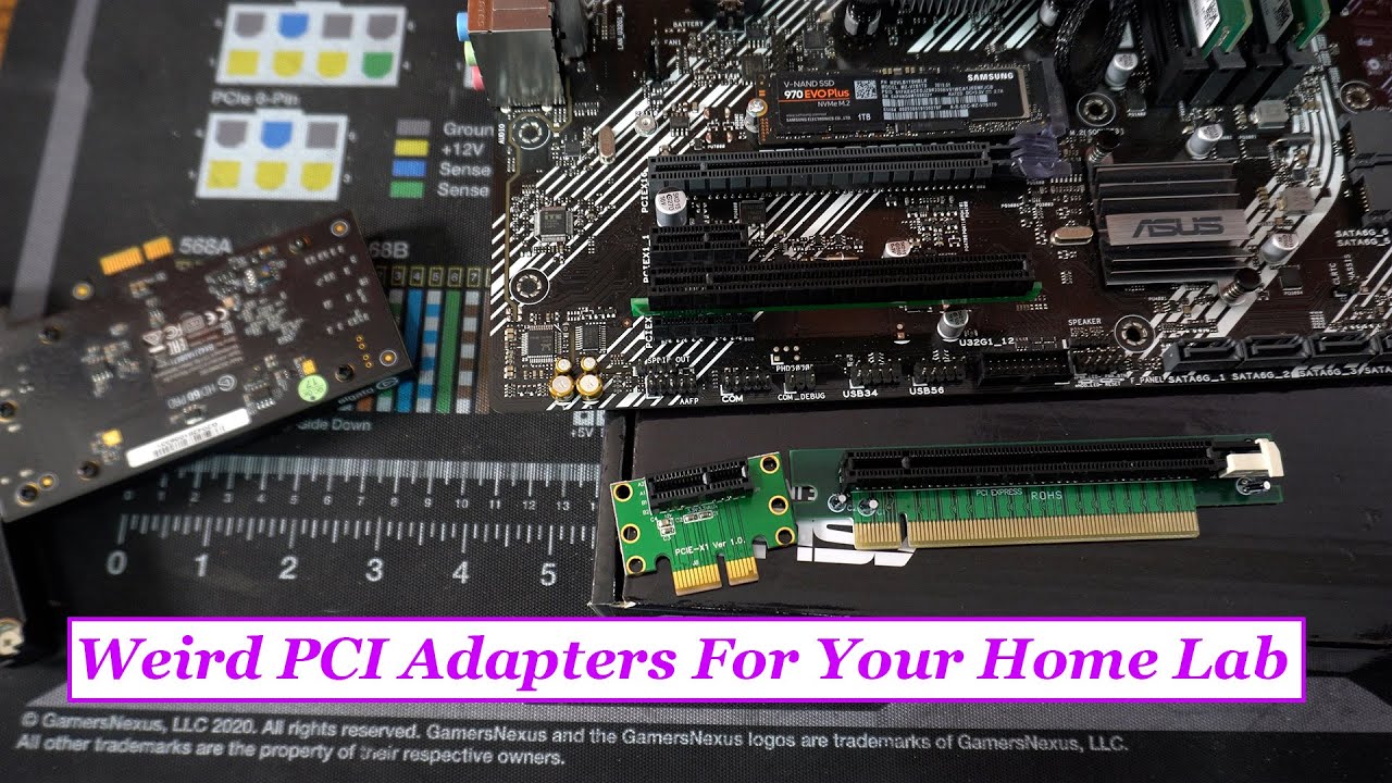 Weird PCI-E Adapters For Your Home Lab