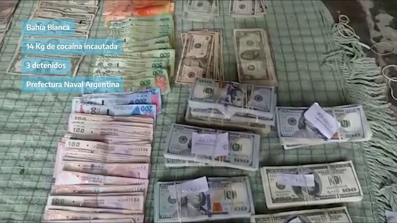 Prefectura Naval incautó más de 14 kilos de cocaína en Bahía Blanca