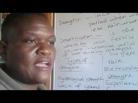Drought and desertification gr11