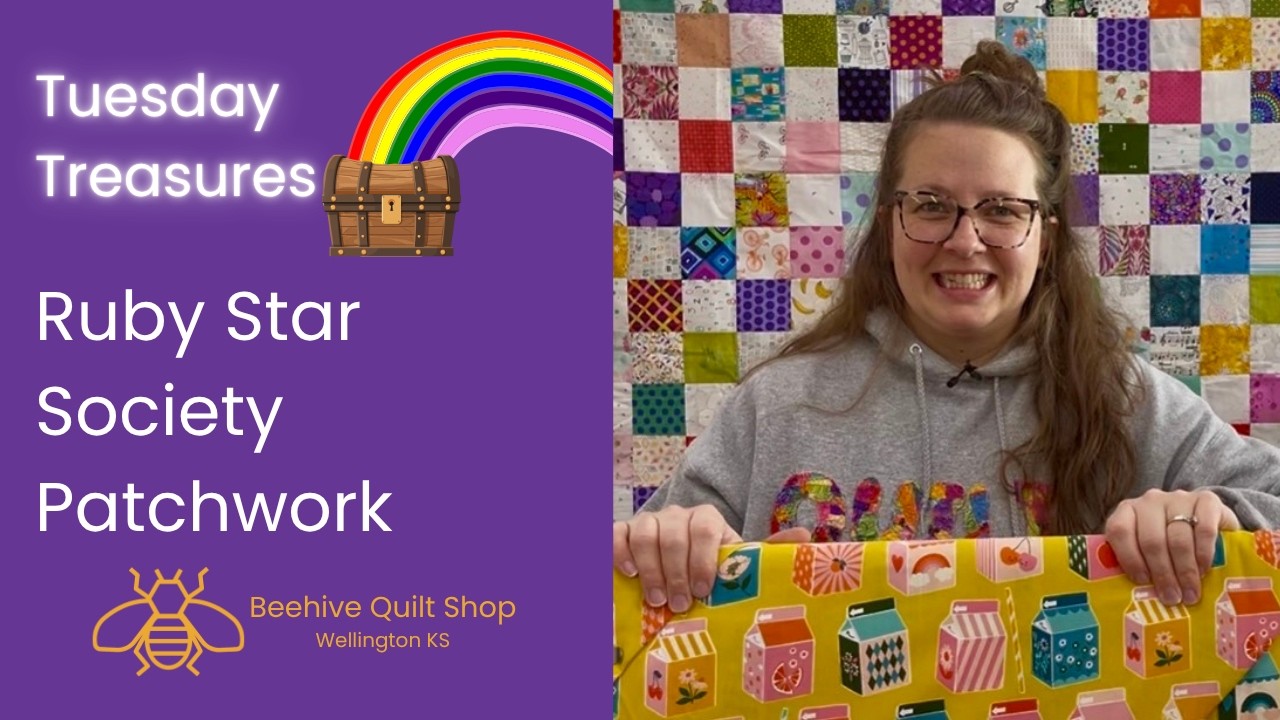 Ruby Star Society Fabrics and Fussy Cutting Advice for 3.5