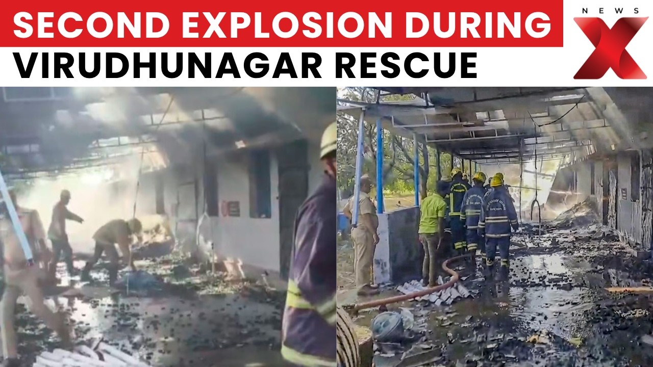 SECOND BLAST IN VIRUDHUNAGAR! Explosion During Rescue - Kills 23 Including 16 Women Workers
