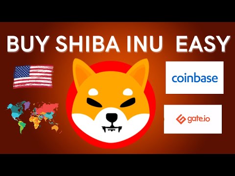 How to buy shiba inu coin using Coinbase & Gate.io “with low fees” how to buy shiba inu coin in us