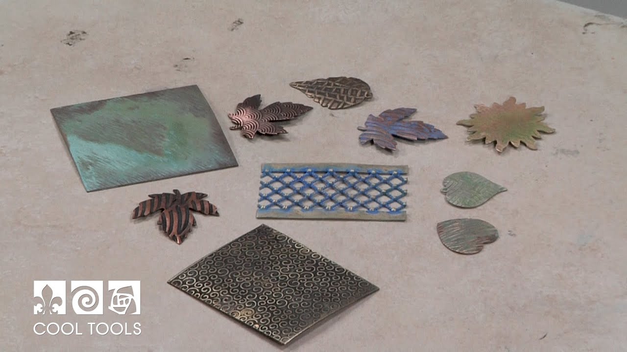 Cool Tools | Making Gallery Wire and Stamped Metal More Interesting with Color by Christi Friesen