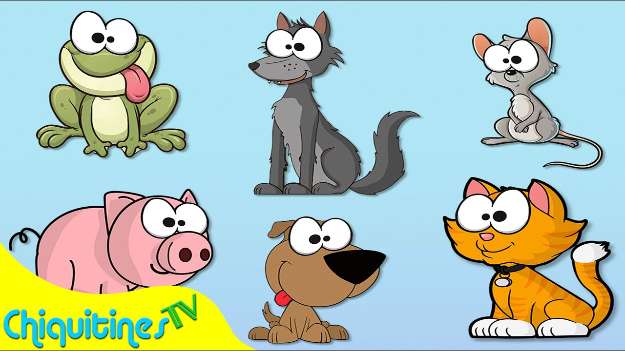 El Sonido de los Animales - Canción Infantil - aprende los animales - animación para niños