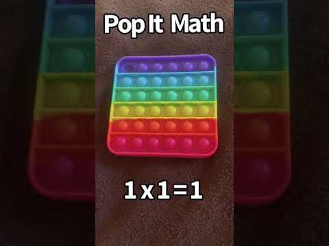 Pop It Math - Multiplication