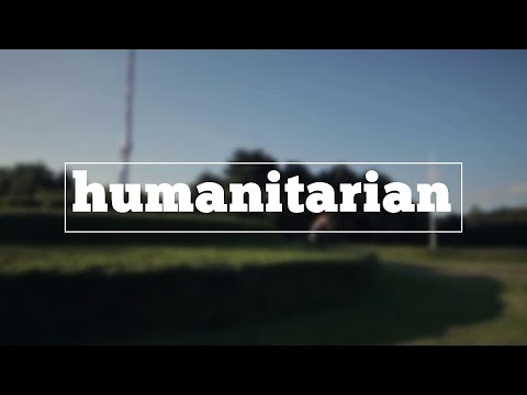 How to spell humanitarian