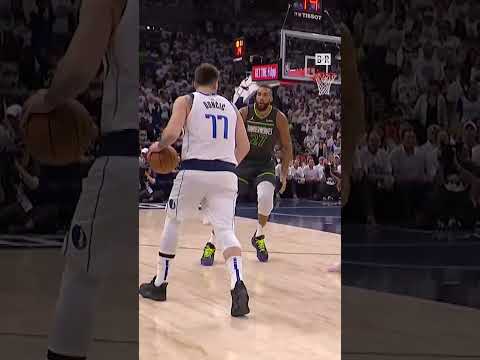 Ant's mic'd up reaction to this nasty Luka stepback 🎤