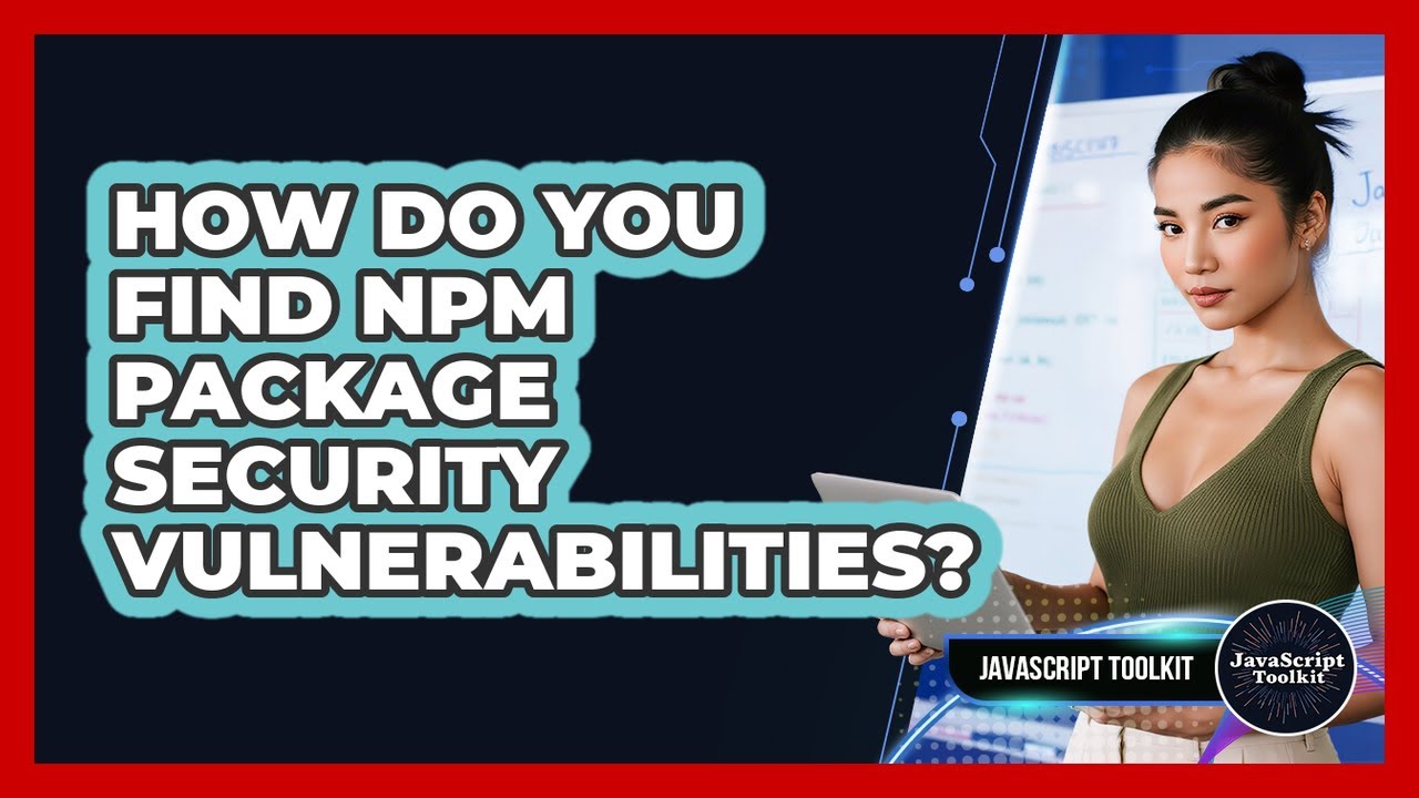How Do You Find Npm Package Security Vulnerabilities? - JavaScript Toolkit