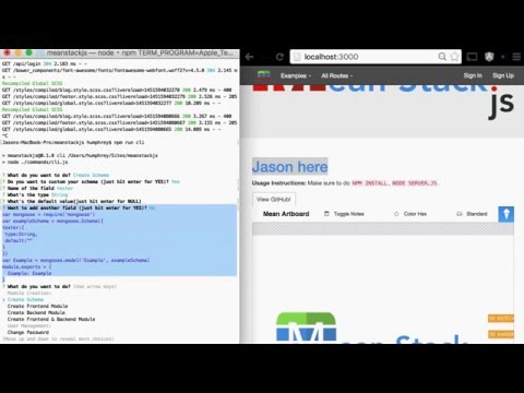 MeanStackJs Introduction (0.1.0)