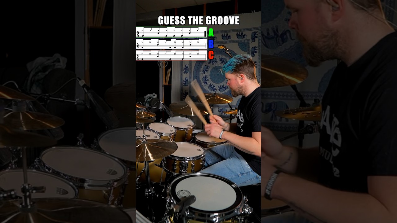 Which drum groove is it? | Drum Quiz