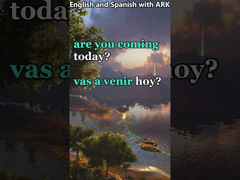 are you coming today? in spanish - vas a venir hoy? en ingles