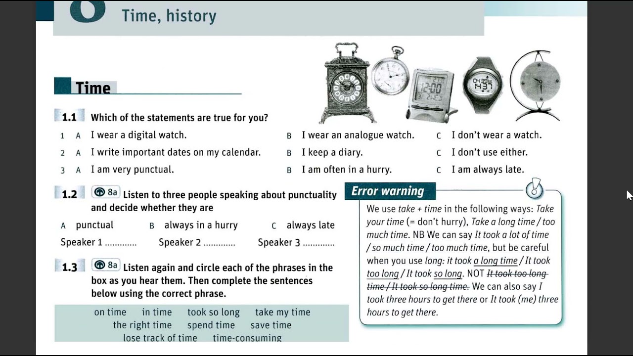 Cambridge Vocabulary for IELTS Part 8a