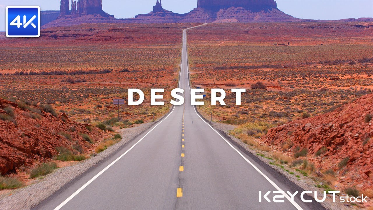 [4K DEMO/KEYCUTstock] Desert