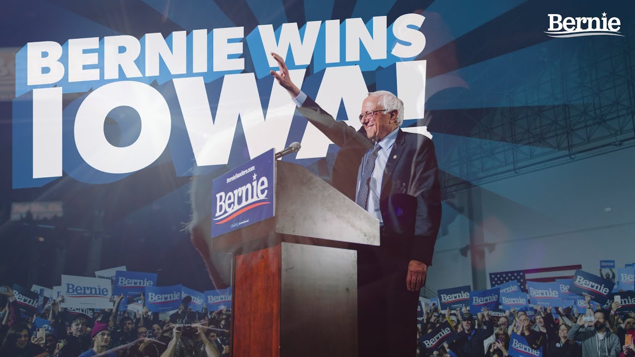 Bernie Wins Iowa!