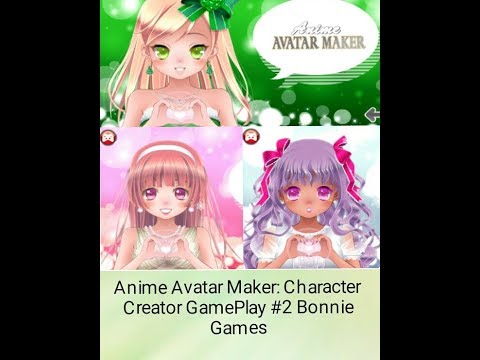Anime Avatar Maker: Anime Character Creator GamePlay #2 BonnieGames