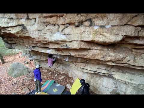 Giant Steps V9, Peterskill - Gunks, NY