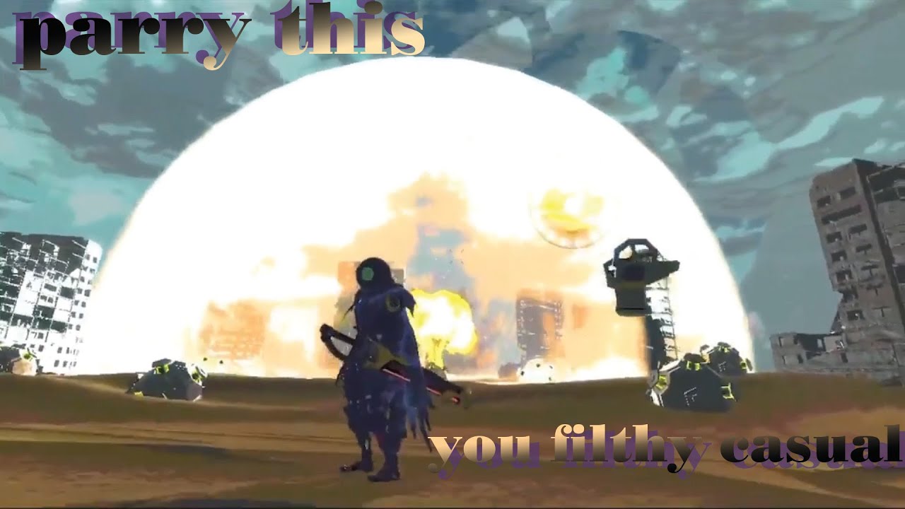 Parrying A NUKE But I Added Impact Frames