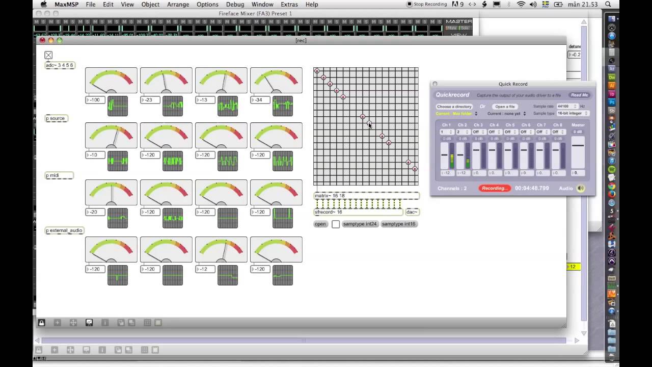 max msp patch electronica