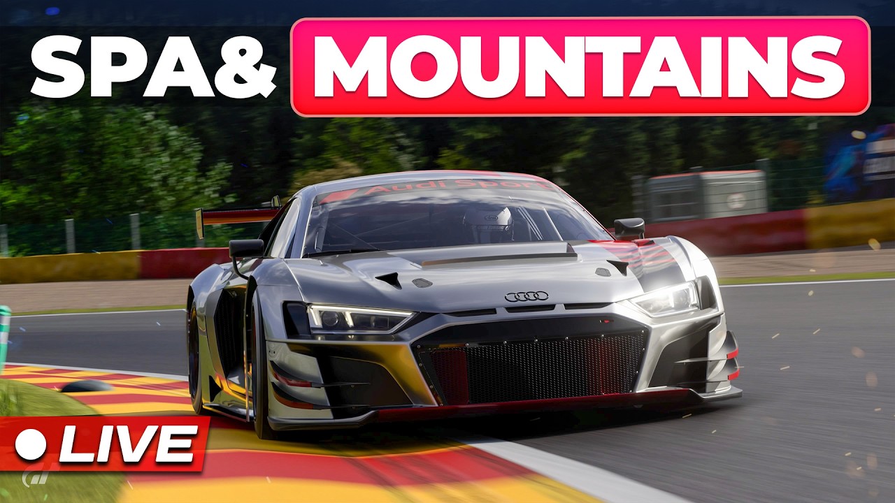 🔴 GT7 | Mountains and Spa - Going For More Daily Racing | Live 🔴