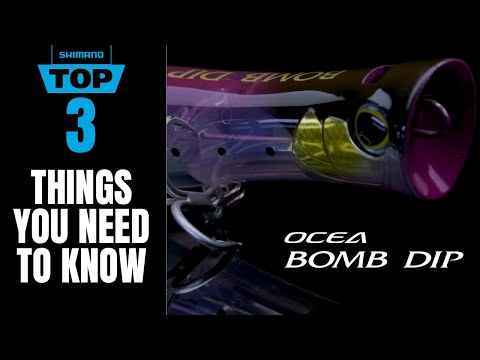 Shimano Ocea Bomb Dip Poppers - TackleDirect
