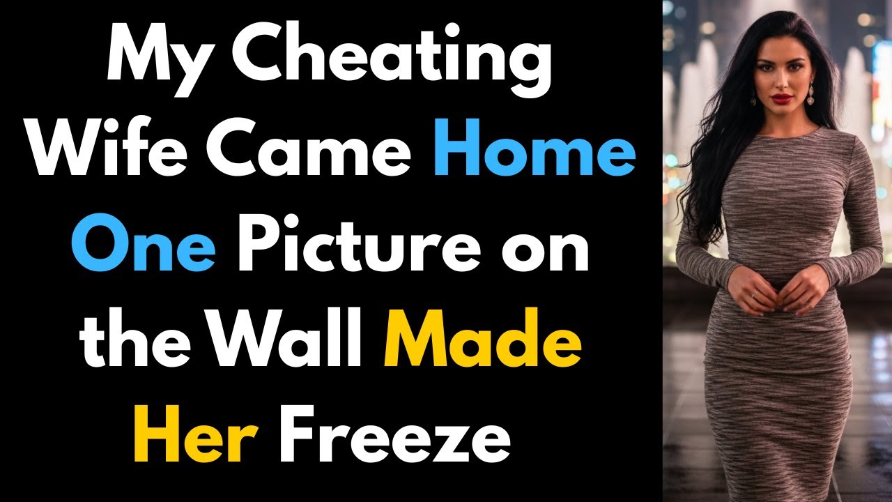 My Cheating Wife Came Home — One Picture on the Wall Made Her Freeze #cheating 