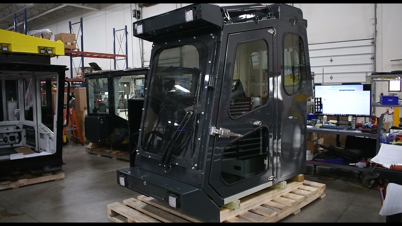 Full View: Single Person Safety Certified Mining Cab