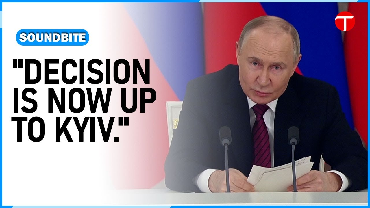 Putin Proposes Peace Talks with Ukraine in Istanbul | May 15 Negotiations Aimed at Ending War