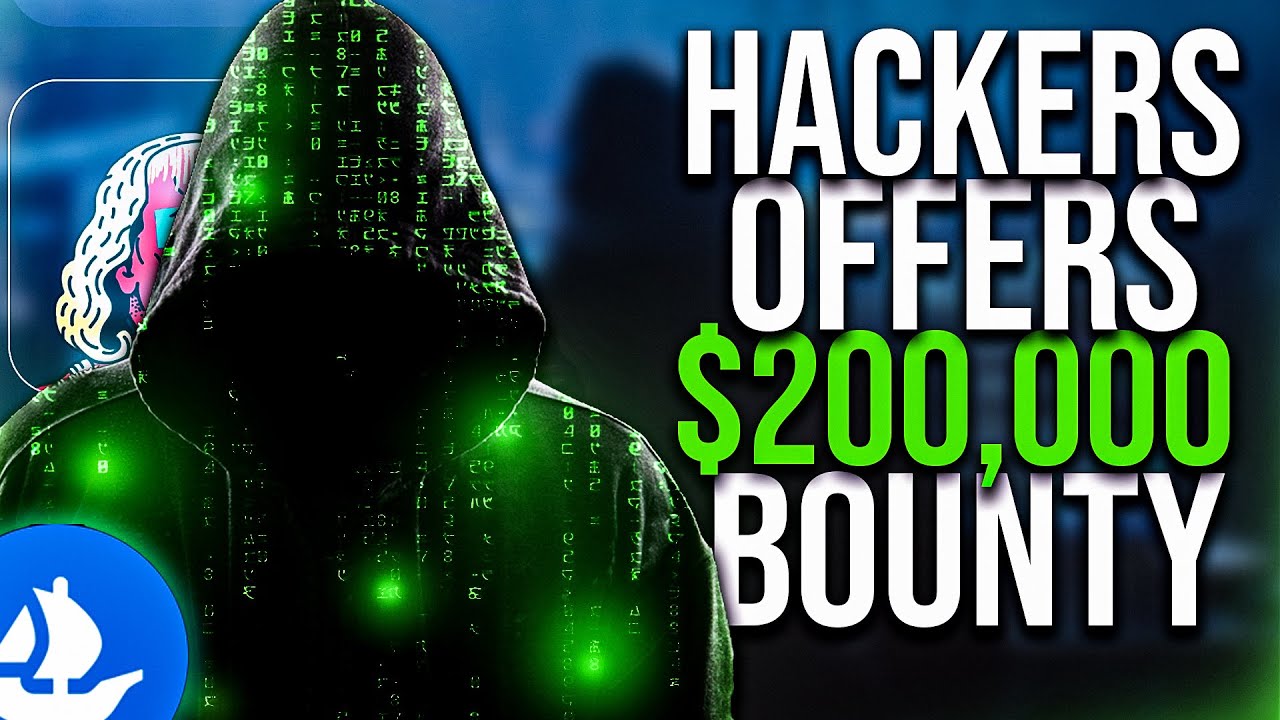 OpenSea offers two ethical hackers a $200,000 bounty!!! #opensea #nftnews #nftmarketplace