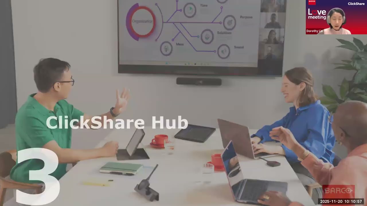 ClickShare autumn release: macOS improvements, XMS meeting room overview, and Hub accessories ...