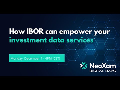 NeoXam Digital Days - IBOR