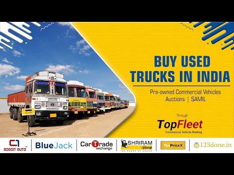 Buy used Trucks in India | Pre-owned Commercial Vehicles Auctions | SAMIL