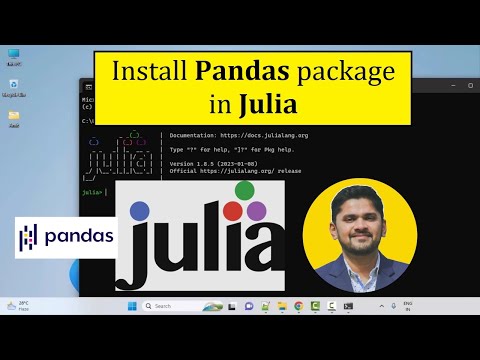 Learn How to install Pandas package in Julia | Amit Thinks - Mind Luster